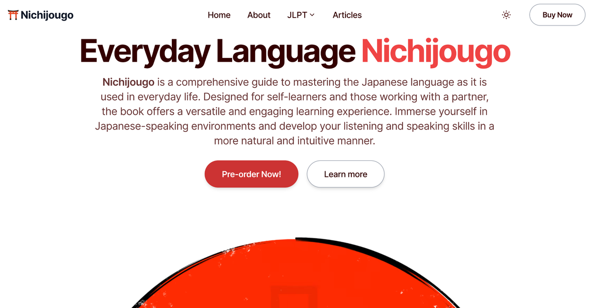 Nichijougo (Everyday Language) - Mastering Everyday Japanese Through ...